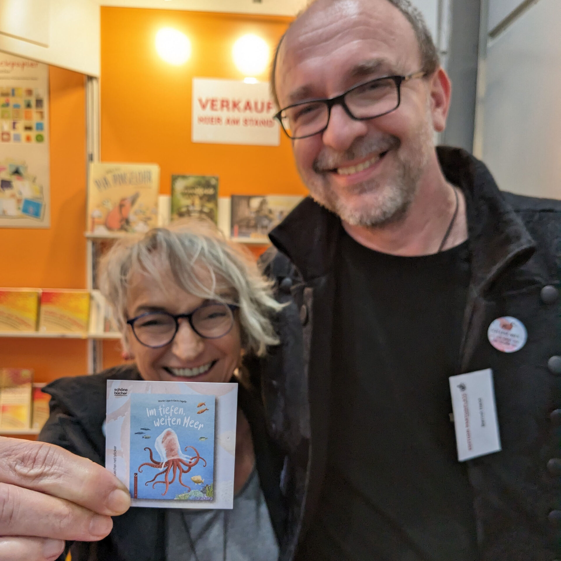 Bildergalerie: So lief die Sticker-Sammel-Jagd zur Leipziger Buchmesse. - Schöne Bücher